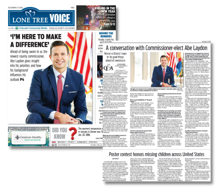 A conversation with Commissioner-elect Abe Laydon - Abe Laydon